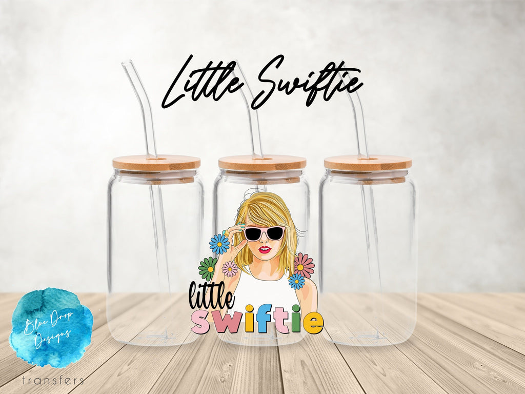 Taylor Little Swiftie UV DTF – Blue Drop Transfers