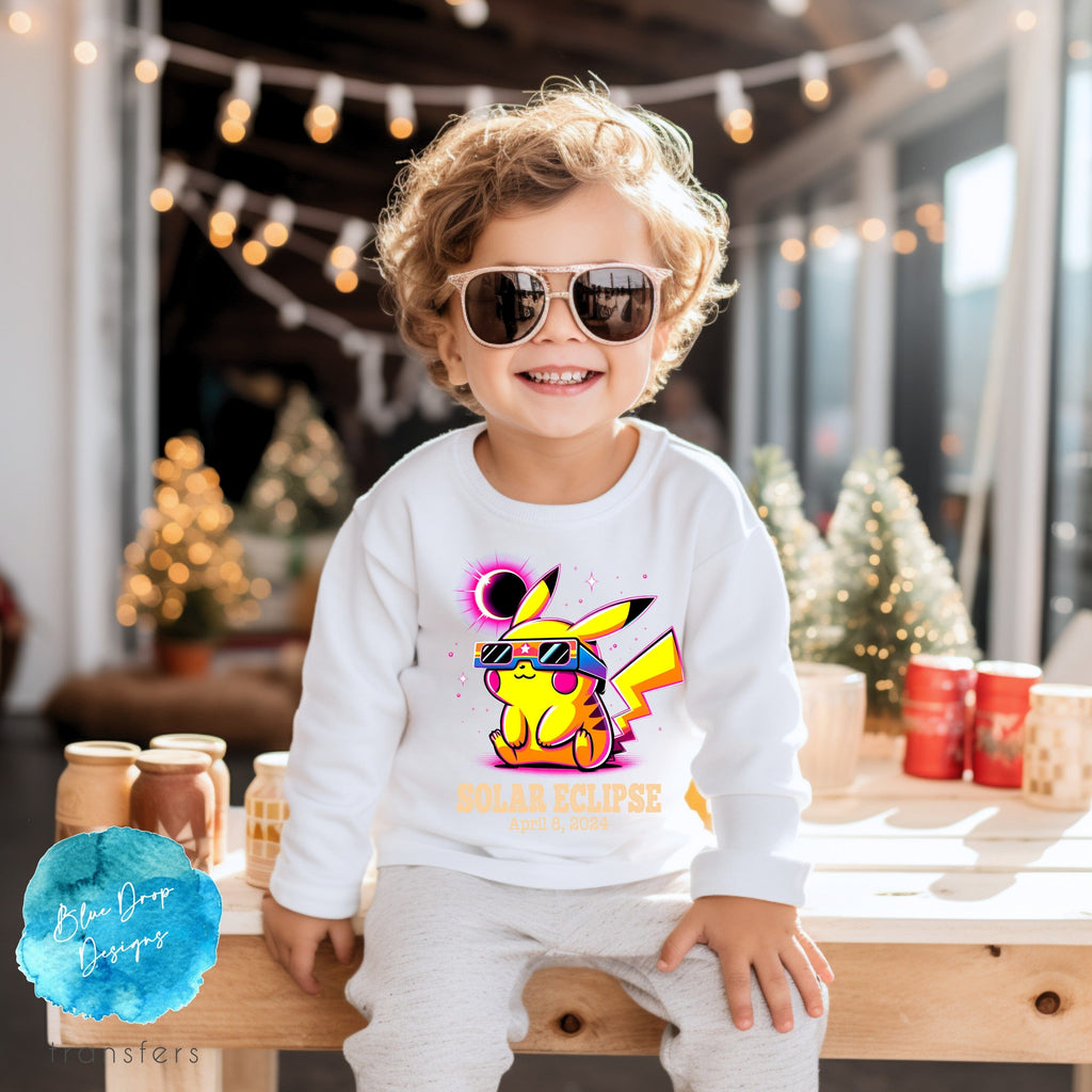 Solar Eclipse Pikachu Colour Transfer – Blue Drop Transfers